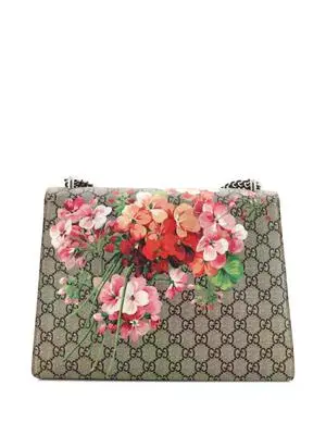 Gucci Dionysus Blooms Print Gg Coated Canvas Medium Shoulder Bag