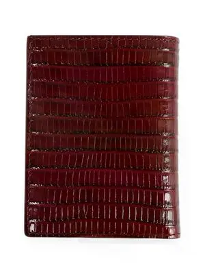 TOM FORD Lizard-effect Clutch Bag