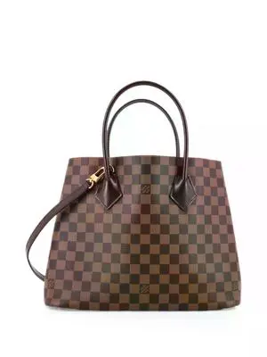 LOUIS VUITTON Kensington Handbag Damier Tote Bag - Brown