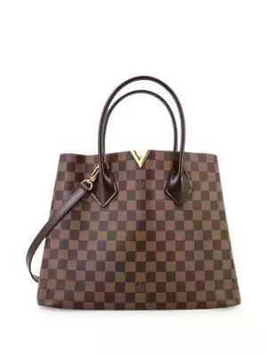 LOUIS VUITTON Kensington Damier Tote Bag - Brown