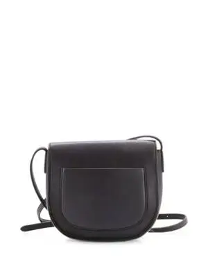 Celine Trotten Grainy Leather Small Crossbody Bag - Grey
