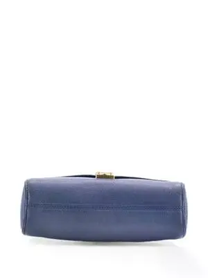 LOUIS VUITTON Saint Germain Handbag Monogram Empreinte Leather Pm - Blue