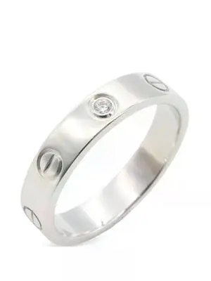 Cartier 2006 Mini Love Diamond Ring