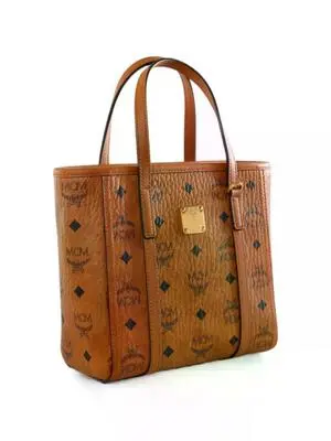 Mcm Toni Visetos Tote Bag