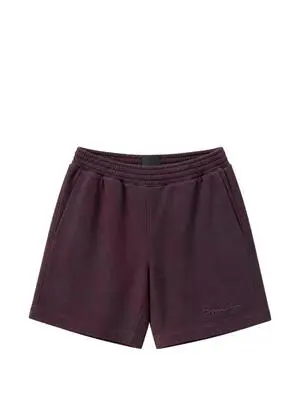 Givenchy Logo-embroidered Shorts - Purple