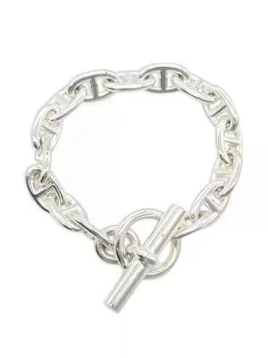 Hermès 2010s Chaîne D'ancre Mm Bracelet - Silver