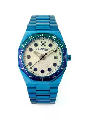 Off-White Dry Mode Rotating Bezel 39mm Watch - Neutrals