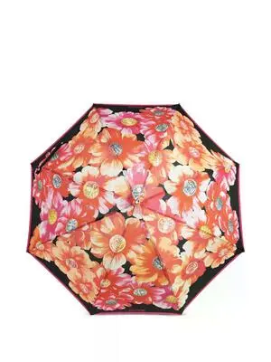 Moschino Floral-motif Umbrella - Orange