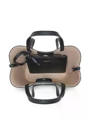 Emporio Armani Logo-print Leather Shoulder Bag