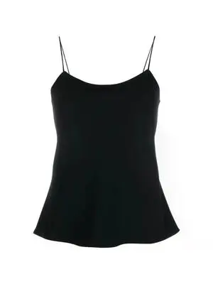 THE ROW Spaghetti-strap Top - Black