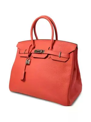 Hermès 35 Birkin Handbag - Orange