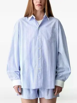 Sporty & Rich Classic Collar Shirts For Women