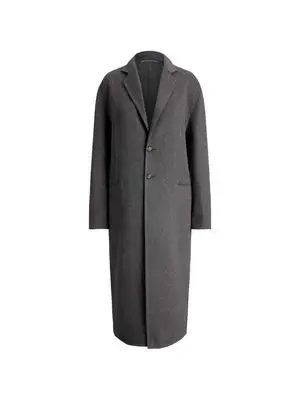 Polo Ralph Lauren Single-breasted Long Coat - Grey
