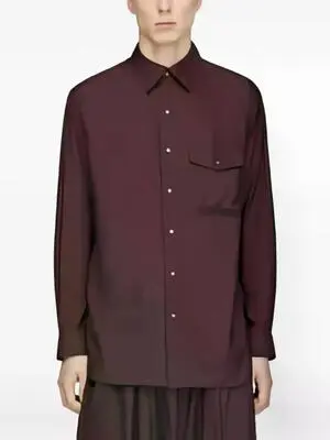 Y3 3-stripes Overshirt - Purple