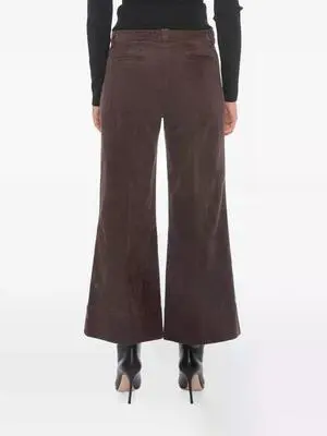 QL2 QUELLEDUE Corduroy Flared Trousers