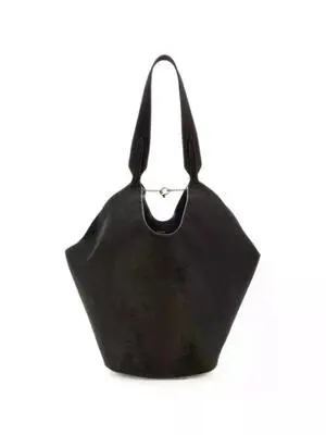 Khaite Small Lotus Sculptural Tote Bag - Brown