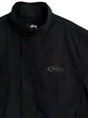 StÜssy Mx Logo-print High-neck Jacket