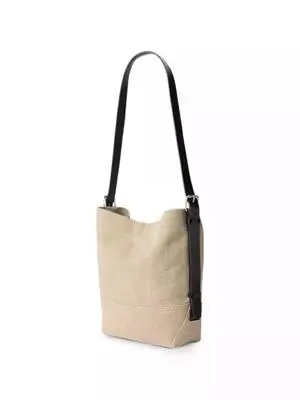 LEMAIRE Small Belted Tote Bag In Heavy Cotton Canvas