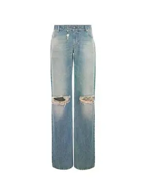 SEEN USERS Chatelaine Distressed Jeans - Blue