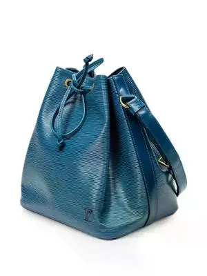 LOUIS VUITTON Noe Pm Epi Bucket Bag - Blue