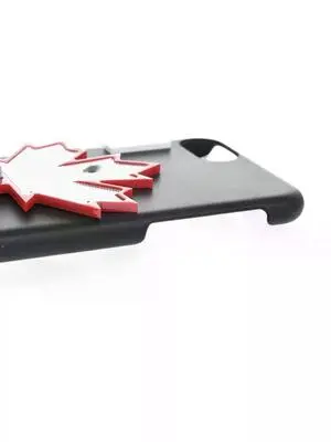 Dsquared2 Maple-leaf Embossed-logo Iphone 8 Plus Case