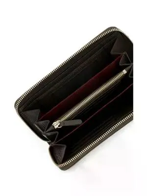 COCCINELLE Logo-plaque Pebbled-leather Wallet