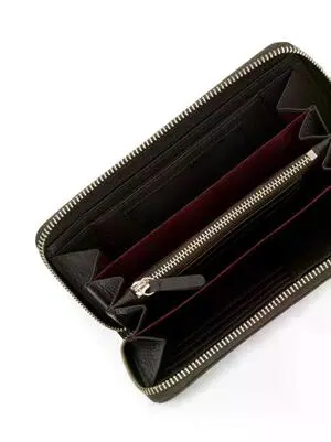 COCCINELLE Logo-plaque Pebbled-leather Wallet