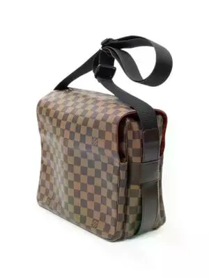 LOUIS VUITTON Naviglio Damier Ebène Crossbody Bag - Brown