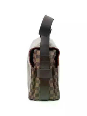 LOUIS VUITTON Naviglio Damier Ebène Crossbody Bag - Brown
