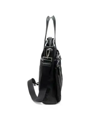 Prada Saffiano Leather-trim Shoulder Bag