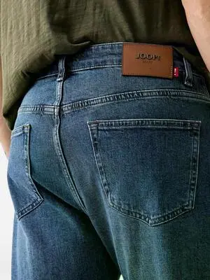 JOOP! Faded Effect Logo-patch Jeans