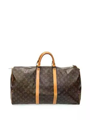 LOUIS VUITTON Keepall 55 Monogram Canvas Travel Bag