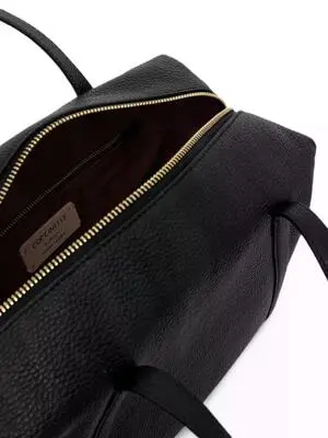 COCCINELLE Grained Leather Tote Bag
