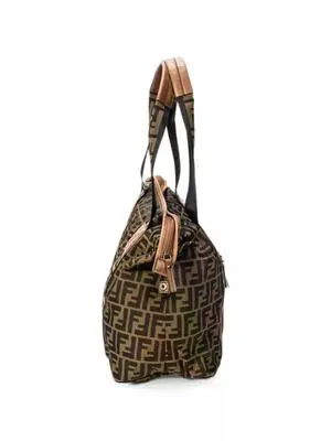 Fendi Zucca Monogram Canvas Tote Bag