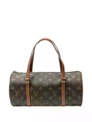 LOUIS VUITTON Papillon Monogram-pattern Tote Bag - Brown