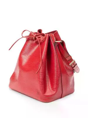 LOUIS VUITTON Noé Pm Epi Leather Bucket Bag - Red