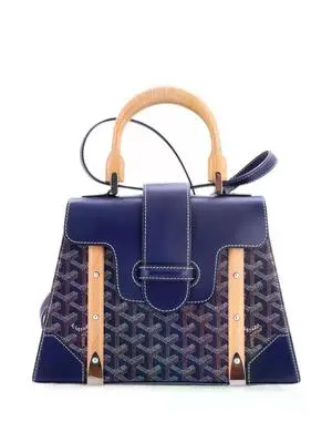 Goyard Saigon Top Handle Bag Pm - Blue