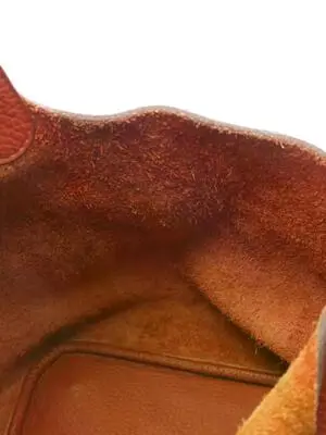 Hermès Taurillon Clemence Leather Picotin Lock Tote Bag - Orange