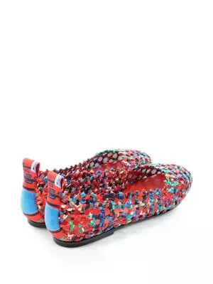 Hermès Woven Ballet Flats