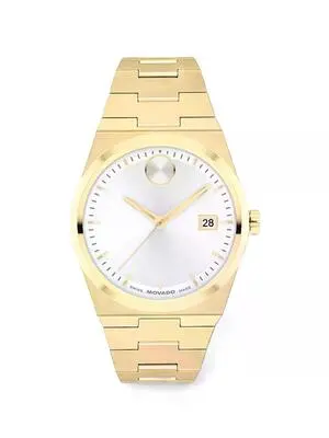 Movado Quest 35mm Watch - Silver