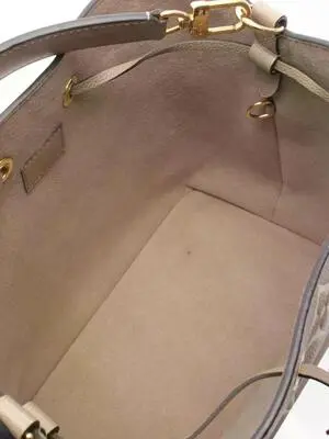 LOUIS VUITTON Monogram Giant Bicolor Empreinte Neonoe Mm Bucket Bag