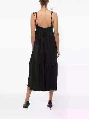 NOTES DU NORD Dakota Sleeveless Midi Dress - Black