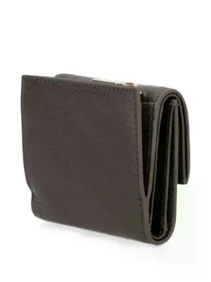 COCCINELLE Logo-plaque Pebbled-leather Wallet