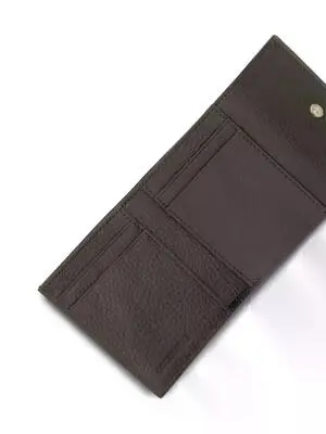 COCCINELLE Logo-plaque Pebbled-leather Wallet