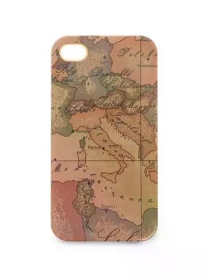 ALVIERO MARTINI 1° CLASSE Map-print Iphone Case - Neutrals