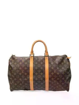 LOUIS VUITTON 45 Keepall Monogram Luggage - Brown