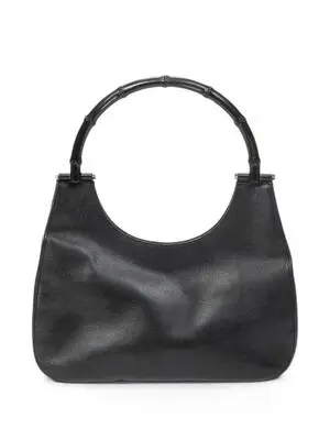 Gucci Bamboo Shoulder Bag - Black