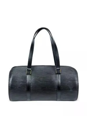 LOUIS VUITTON Soufflot Epi-leather Shoulder Bag - Black