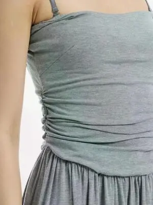 DETERM; Gathered Maxi Dress