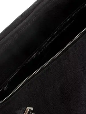 COCCINELLE Leather Tote Bag With Zip Fastening And Front Pocket